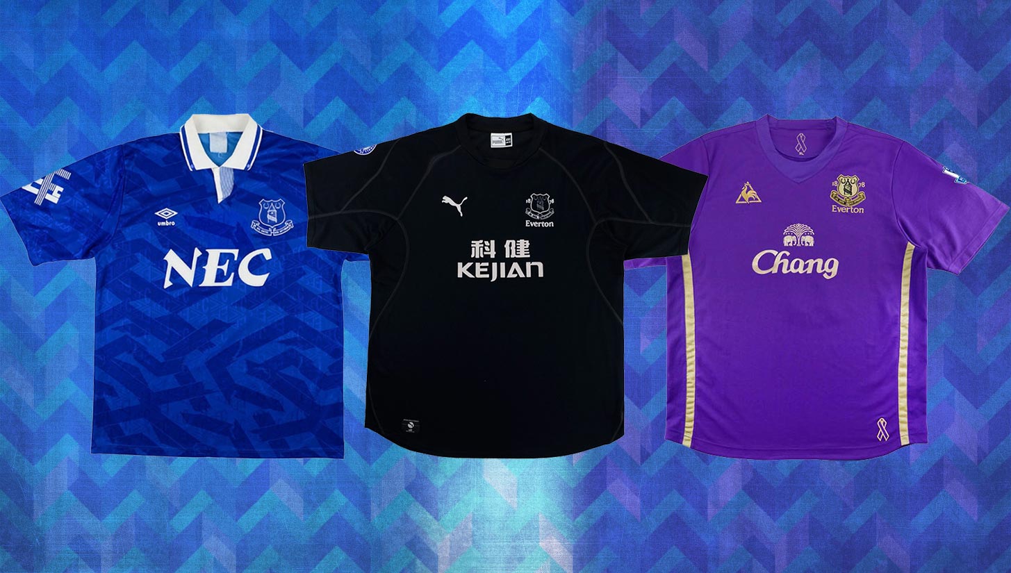 Looking Back at the Best Everton Kits of All Time - Urban Pitch